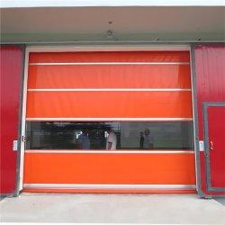 China Noise Reduction PVC Fast Door With Dedicated Frequency Conversion Motor Automatic Open Style Up To 30dB Noise Reduction for sale