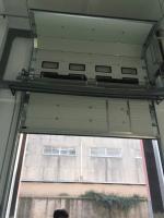 China Industrial Sectional Garage Door with Polyurethane Insulation 40mm Thickness and AC 220V-240V Motor for sale