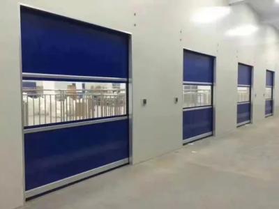 China Automatic Electric High PVC Roll up High Speed Spiral Door for Industrial Use for sale