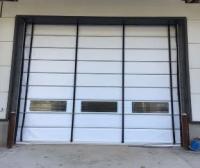 China Industrial High Speed Spiral Door with Wind Resistance 15-20m/s, 1000-1500 Times/Day Frequency, and Electric Control Box for sale