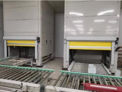 China High Speed Spiral Door with 0.8-1.2m/s Opening Speed 1000-1500 Times/Day Frequency and Polyester Fiber Base Fabric for sale