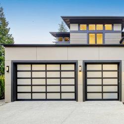 China Industrial Sectional Door with 40mm Door Panel Thickness for Wind-Resistant and Heat-Insulating Sliding Garage Door for sale