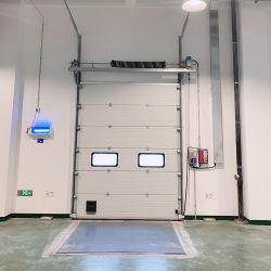 China Automatic 40mm Thickness Insulated Sectional Garage Door with AC 220V-240V Motor and 24dB Acoustic Insulation for sale