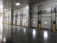 China Operating Temperature Industrial Sectional Doors offering Surface Finishes Wood Grain Orange Peel Flush and Finger Protection Panel for operation for sale