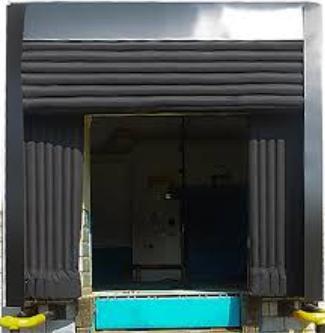 China Mechanical Extended PVC Dock Shelter for Sealing and Insulation at Loading Docks for sale