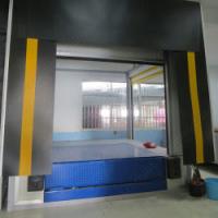 China Power Driven Inflatable Mechanical Dock Shelter with Sealing and Insulation and 3.0 mm Thickness for sale