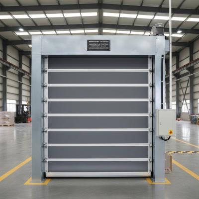 China Windresistance Up To 120 Kmh Industrial High Speed Door Powersupply 50 60Hz Engineered To Provide Fast Industrial Access for sale