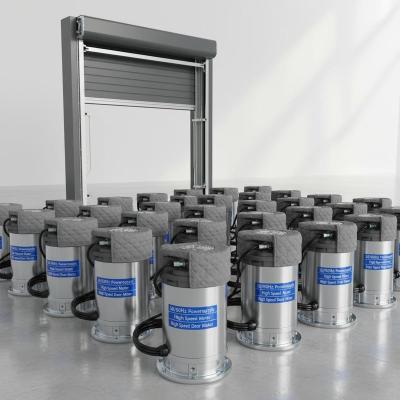 China 50 60Hz Powersupply High Speed Door Motors Including Optional Thermal Insulation Designed for and Industrial Door Operation for sale