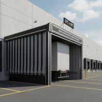China 20 to 60 degrees Celsius Commercial Loading Dock Shelter Protecting Loading Docks Weather Improving Energy Efficiency for sale