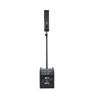 China Black Active Column Array Speaker System with DSP 8-Channel Mixer 1200W for sale