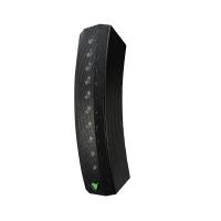 China Black Active Column Array Speaker System with DSP 8-Channel Mixer 1200W for sale