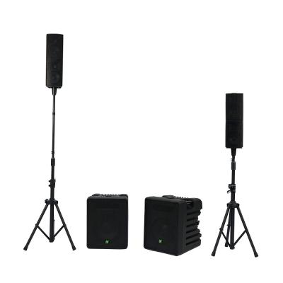China Active Column PA Speaker System 180Hz 18kg Waterproof Portable Line Array for Outdoor Performance for sale