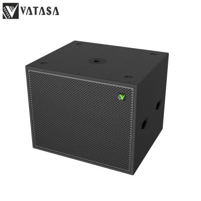 China RMS 600W 18 Inch Woofer Bass Speaker Subwoofer 38-250Hz Indoor DJ Speaker for sale