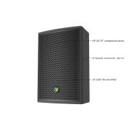 China 300W RMS 10 Inch Passive KTV Karaoke Speaker System 55Hz 18.5kHz for sale