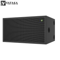 China VATASA VS-218 Dual 18-Inch Passive Subwoofer 1200W Concert Speaker 1066mm for sale