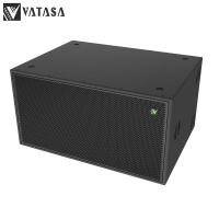China VATASA VS-218 Dual 18-Inch Passive Subwoofer 1200W Concert Speaker 1066mm for sale