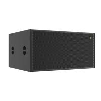 China 2400W Dual 18-Inch Passive Subwoofer Speaker 38-250Hz Birch Plywood for sale