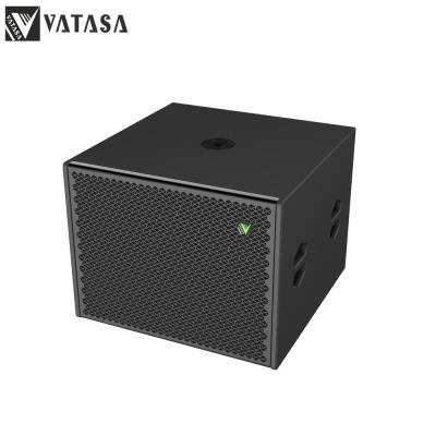 China 18 Inch 800W Active Subwoofer Speaker for Church Birch Plywood Cabinet for sale