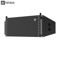China Passive Sound Line Array Speakers For Church 1000W Dual 10 Inch for sale