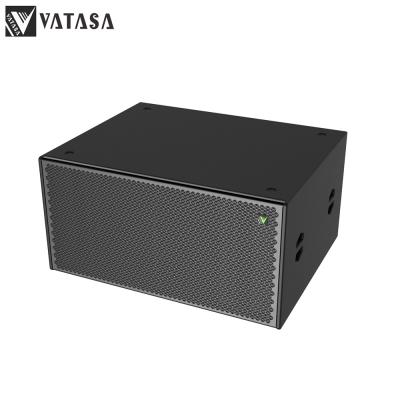 China VATASA 2400W Dual 18-Inch Passive Subwoofer DJ Bass Speaker Birch Plywood for sale