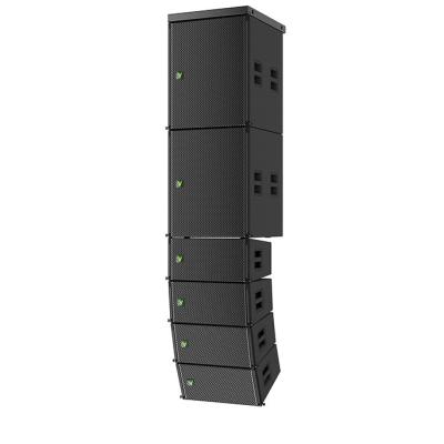 China 10 Inch Single Line Array Speaker 300W Indoor Outdoor Black Sound System for sale