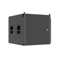 China Dual 15 Inch Passive Subwoofer 800W AES 30-300Hz High Power Stadium Subwoofer for sale