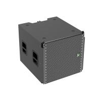 China Dual 15 Inch Passive Subwoofer 800W AES 30-300Hz High Power Stadium Subwoofer for sale