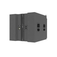 China Dual 15 Inch Passive Subwoofer 800W AES 30-300Hz High Power Stadium Subwoofer for sale