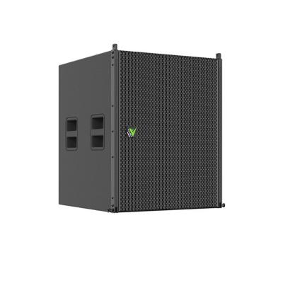 China Passive 18 Inch Subwoofer 600W RMS DJ Bass Speaker 30-200Hz Inverted Cabinet for sale