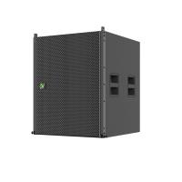 China Passive 18 Inch Subwoofer 600W RMS DJ Bass Speaker 30-200Hz Inverted Cabinet for sale