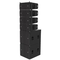China VA Outdoor Line Array Pa Speakers 500W 10 Inch Coaxial Line Array for sale
