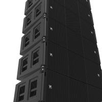 China Dual 12 Inch Line Array Speakers 1300W AES Concert System with IP44 Waterproof for sale