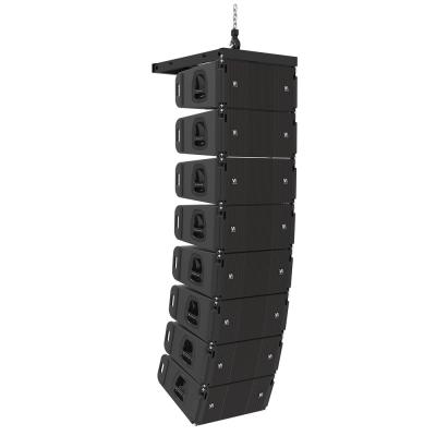 China Church Hanging Line Array Speakers 500W 10 Inch Coaxial Speaker System for sale