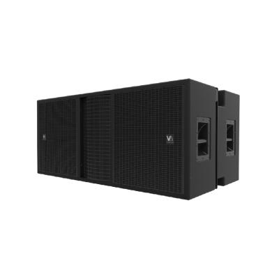 China 2400W Dual 18 Inch Passive Subwoofer 28Hz 180kHz Home Subwoofer 568x1300x700mm for sale