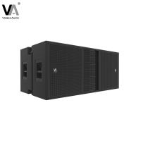 China 2400W Dual 18 Inch Passive Subwoofer 28Hz 180kHz Home Subwoofer 568x1300x700mm for sale
