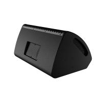 China 12 Inch 600W Active Powered Monitor Speaker Black Polyurea Paint Concert Stage for sale