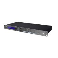 China Professional 4-In 4-Out Digital Audio System Processor 118dB Dynamic Range 1RU for sale
