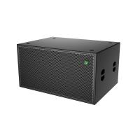 China Dual 18-Inch Passive Subwoofer 2400W Peak High Power Church Bass Speaker for sale