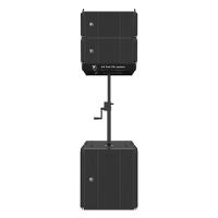 China Portable Active Line Array Speaker System 2 Tops 1 Sub 10 inch 18 inch 1000W 2000W for sale