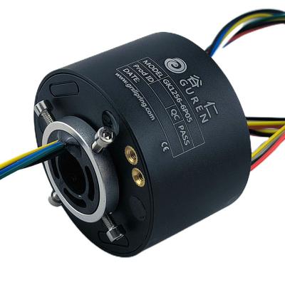 China 12.7mm Through Bore Electrical Slip Ring 250RPM 5A/10A Current for Wind Power Equipment for sale