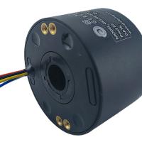 China 12.7mm Through Bore Electrical Slip Ring 250RPM 5A/10A Current for Wind Power Equipment for sale