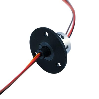 China OD 12.4mm Low Power Rotary Electric Slip Ring 4 Channels 2A 150RPM for Drones and Robotics for sale