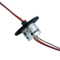 China OD 12.4mm Low Power Rotary Electric Slip Ring 4 Channels 2A 150RPM for Drones and Robotics for sale