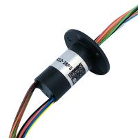 China WX12-18PS 18-Way 2A Capsule Slip Ring with 12.4mm OD for 360° Rotation Equipment for sale