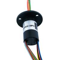 China WX12-18PS 18-Way 2A Capsule Slip Ring with 12.4mm OD for 360° Rotation Equipment for sale