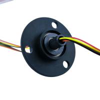 China WX22-6PS 6-Way 2A Conductive Slip Ring with 22mm OD for Pan/Tilt Rotators for sale