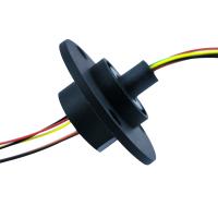 China WX22-6PS 6-Way 2A Conductive Slip Ring with 22mm OD for Pan/Tilt Rotators for sale