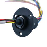 China WX22-18PS 18-Circuit 2A Cap-Type Slip Ring with 22mm OD and IP51 Protection for Small Power Applications for sale