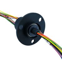 China WX22-18PS 18-Circuit 2A Cap-Type Slip Ring with 22mm OD and IP51 Protection for Small Power Applications for sale