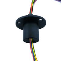 China WX22-18PS 18-Circuit 2A Cap-Type Slip Ring with 22mm OD and IP51 Protection for Small Power Applications for sale